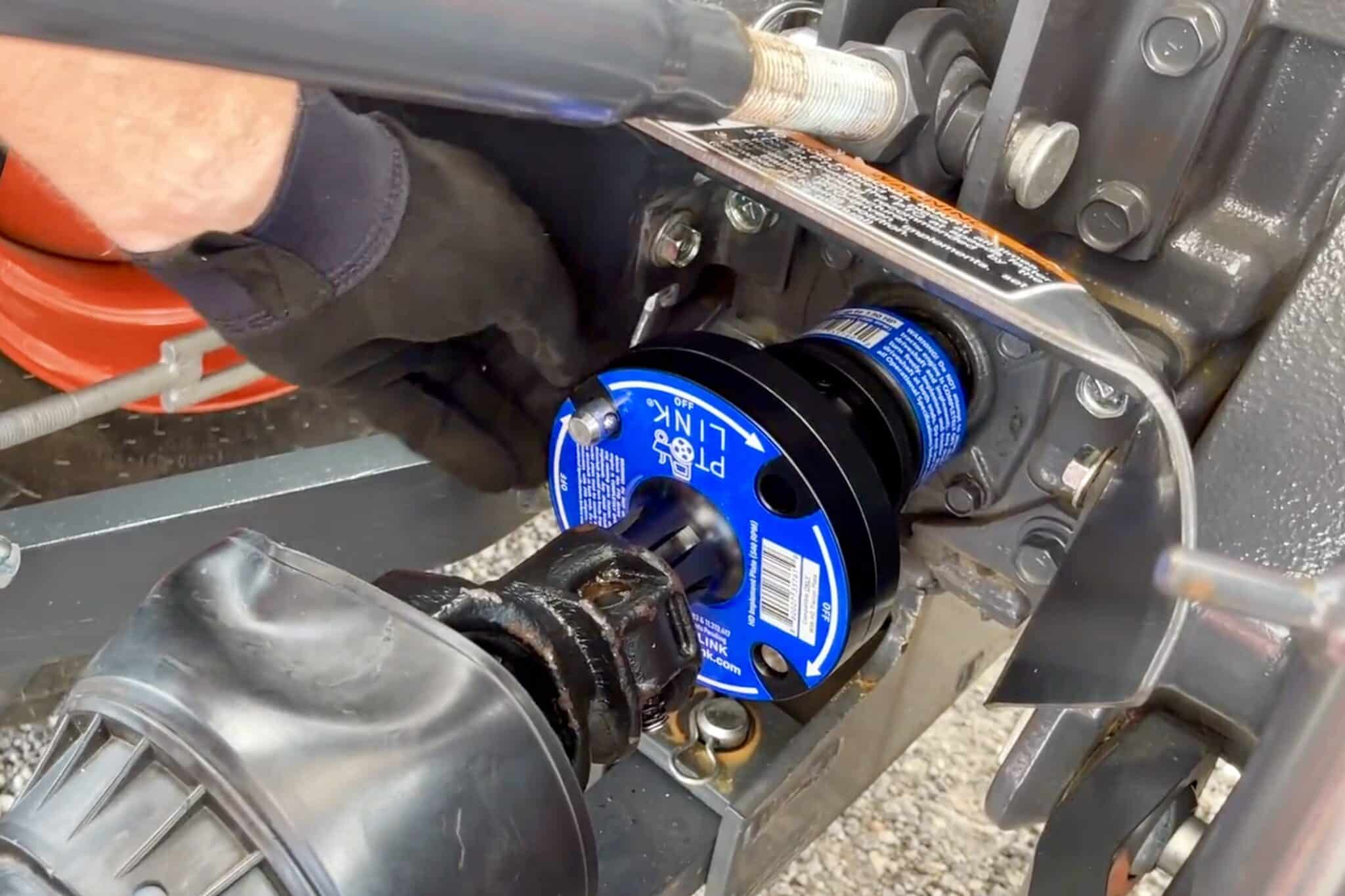 Easy PTO quick connect for tractor attachments - PTO Link