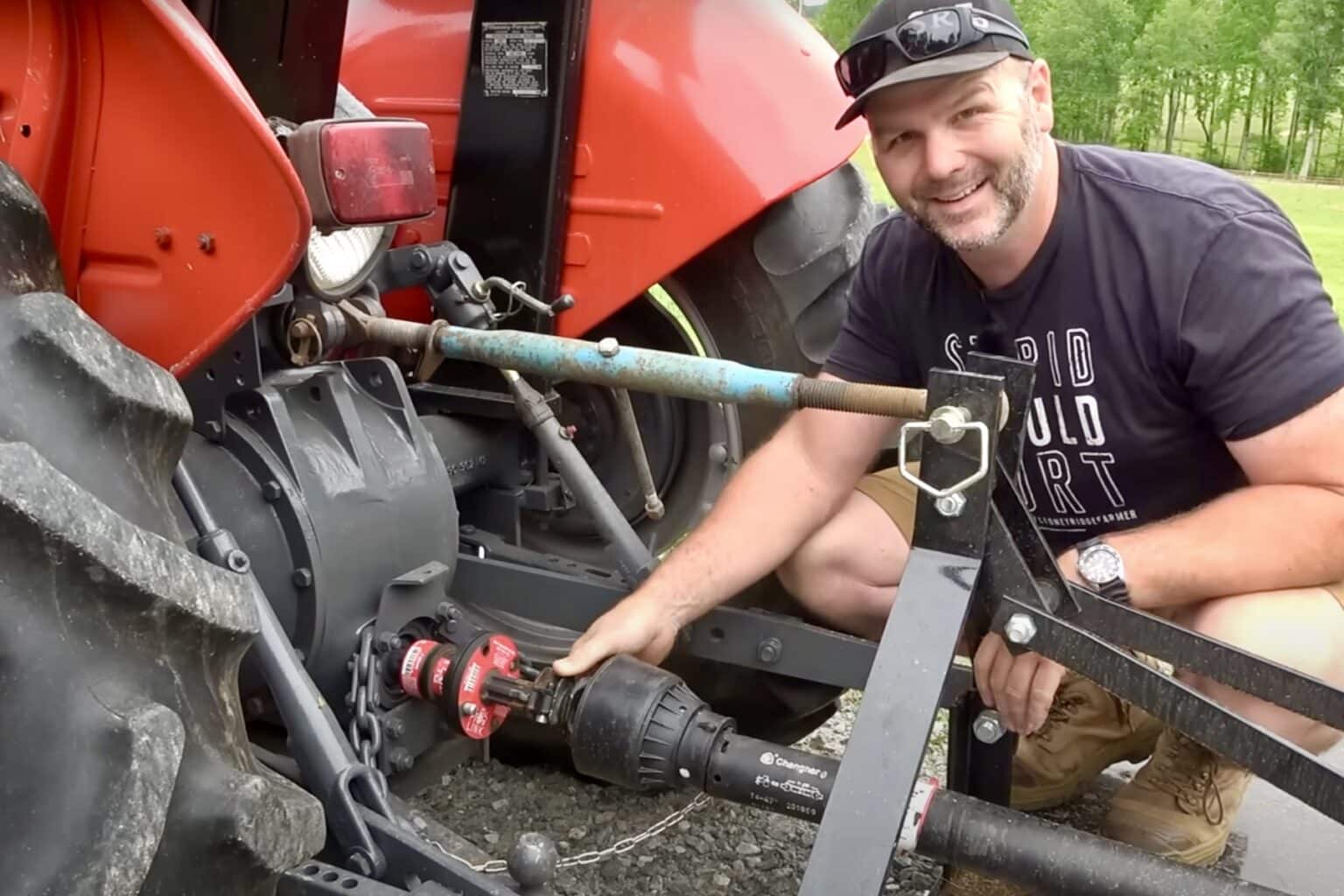 Easy PTO quick connect for tractor attachments - PTO Link