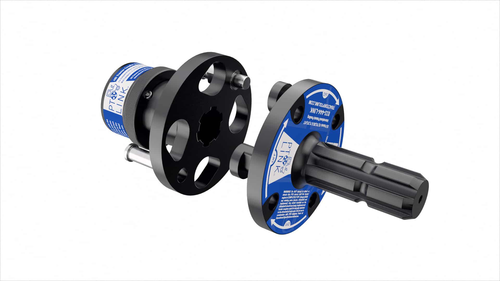 Easy PTO quick connect for tractor attachments - PTO Link