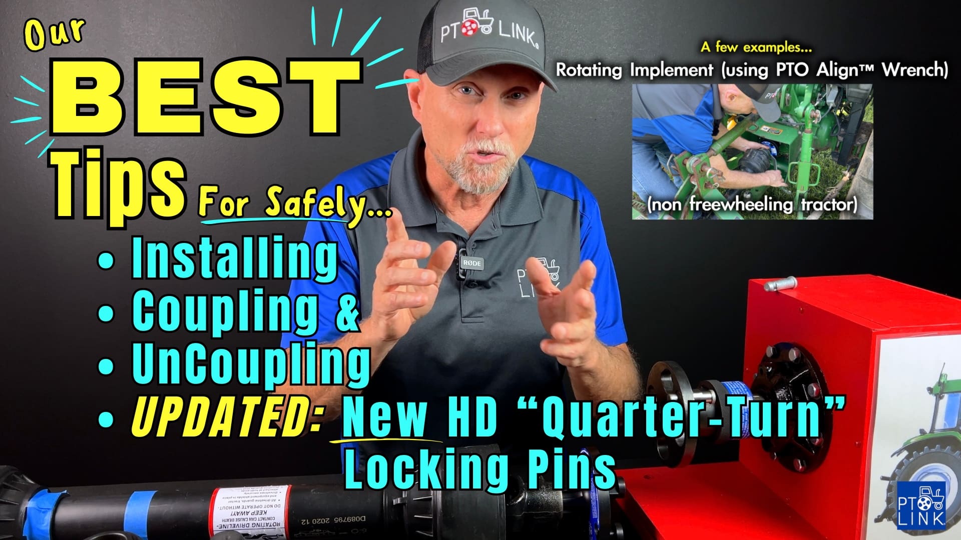BEST Tips for Safely Installing, Coupling & UnCoupling + New HD Quarter ...